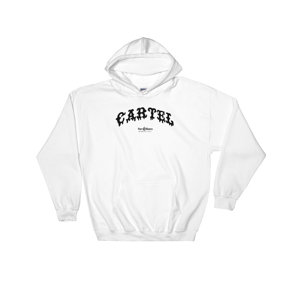 Cartel Members Only Hoodie Pullover – Pure Blanco Cartel Members Only Hoodie Pullover – Pure Blanco